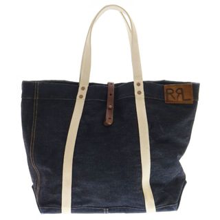 RRL - 24FW 新品 RRL インディゴ ストライプド トートバッグ RRL - 24FW 新品 RRL インディゴ ストライプド トートバッグ