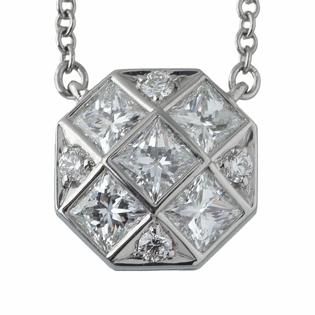 Tiffany & Co. - ティファニー ダイヤ ネックレス オクタゴン Tiffany & Co. - ティファニー ダイヤ ネックレス オクタゴン