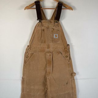 carhartt - USA製 carhartt オーバーオール R01 BRN 40x32 carhartt - USA製 carhartt オーバーオール R01 BRN 40x32
