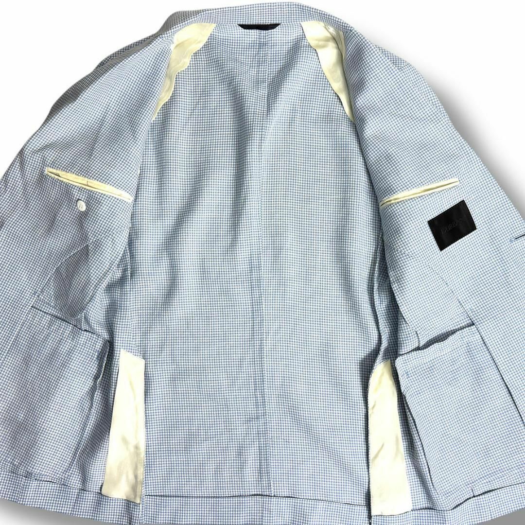 D'URBAN - J6256 美品 ダーバン オッジインターナショナル 麻 D'URBAN - J6256 美品 ダーバン オッジインターナショナル 麻