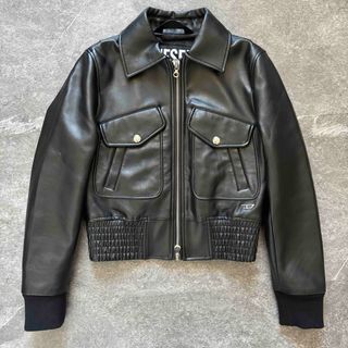 本革 アメリカ 古着 ファー ボアライナー ダブル ジャケット 袖 本革 アメリカ 古着 ファー ボアライナー ダブル ジャケット 袖
