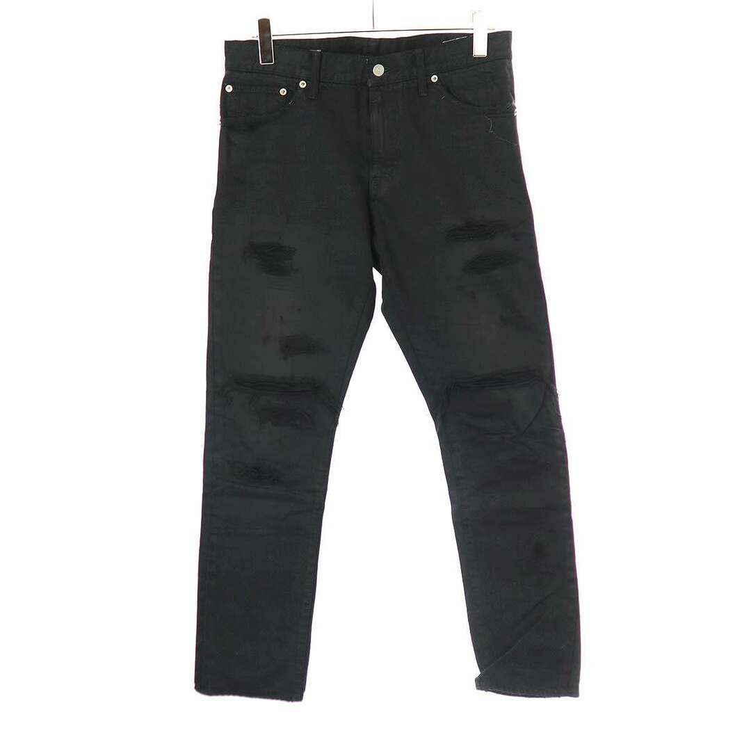 VISVIM - visvim ビズビム 20SS SOCIAL SCULPTURE 12 BLK DMGD VISVIM - visvim ビズビム 20SS SOCIAL SCULPTURE 12 BLK DMGD