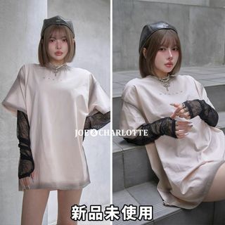 Darich - レースドッキングラインクロップドトップスの通販|ラクマ Darich - レースドッキングラインクロップドトップスの通販|ラクマ