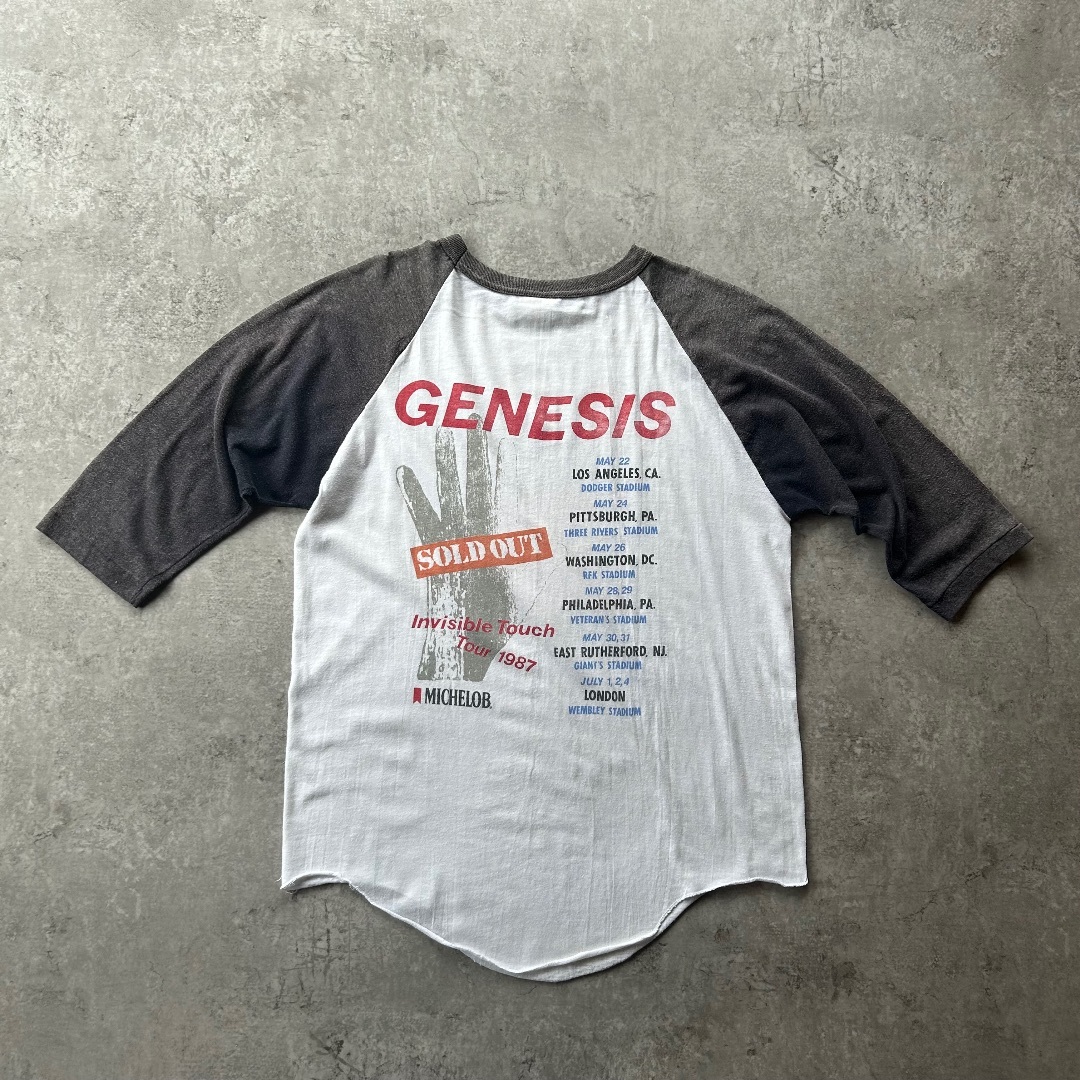 VINTAGE - 80s GENESIS ジェネシス バンド/ツアーtシャツ USA製 VINTAGE - 80s GENESIS ジェネシス バンド/ツアーtシャツ USA製