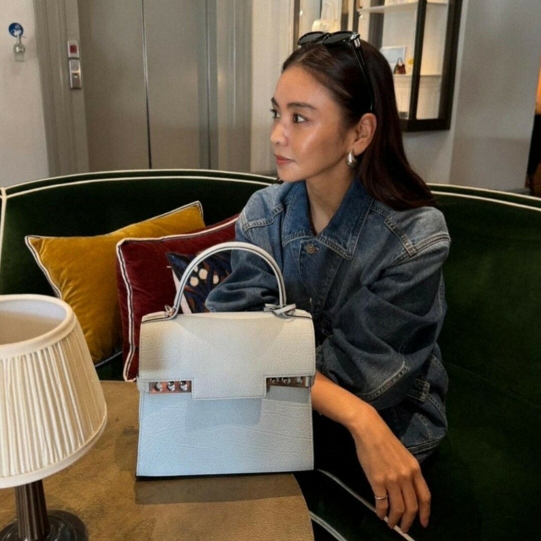 DELVAUX - 難あり❗デルヴォー タンペートPM トップハンドル DELVAUX - 難あり❗デルヴォー タンペートPM トップハンドル