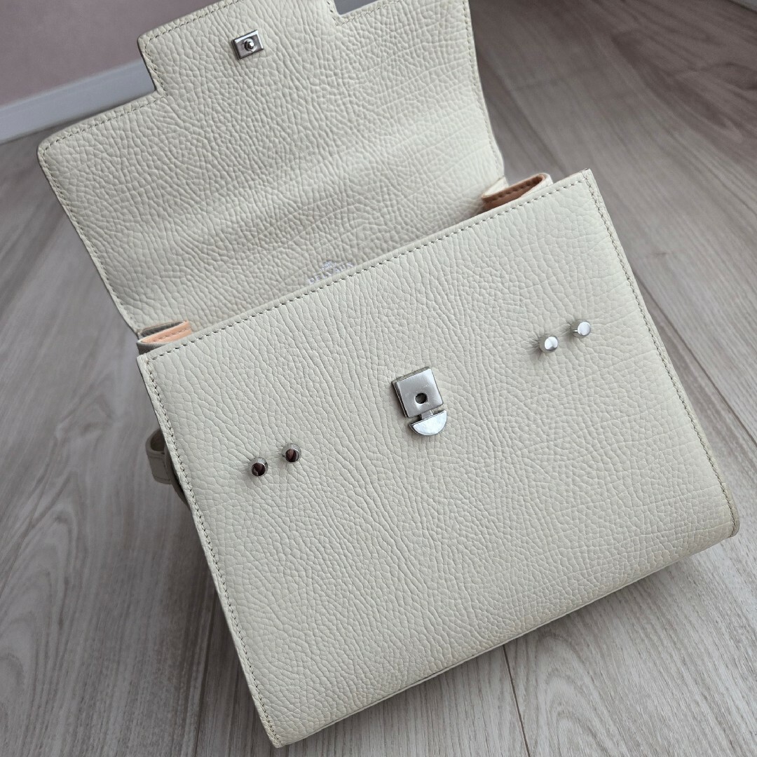 DELVAUX - 難あり❗デルヴォー タンペートPM トップハンドル DELVAUX - 難あり❗デルヴォー タンペートPM トップハンドル