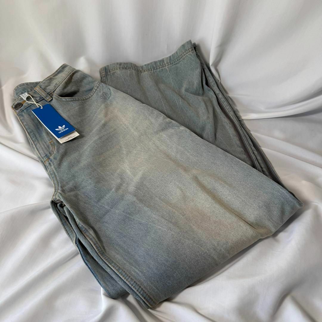 adidas Originals - ADIDAS DENIM ZIP PANT デニム パンツ 27 adidas Originals - ADIDAS DENIM ZIP PANT デニム パンツ 27