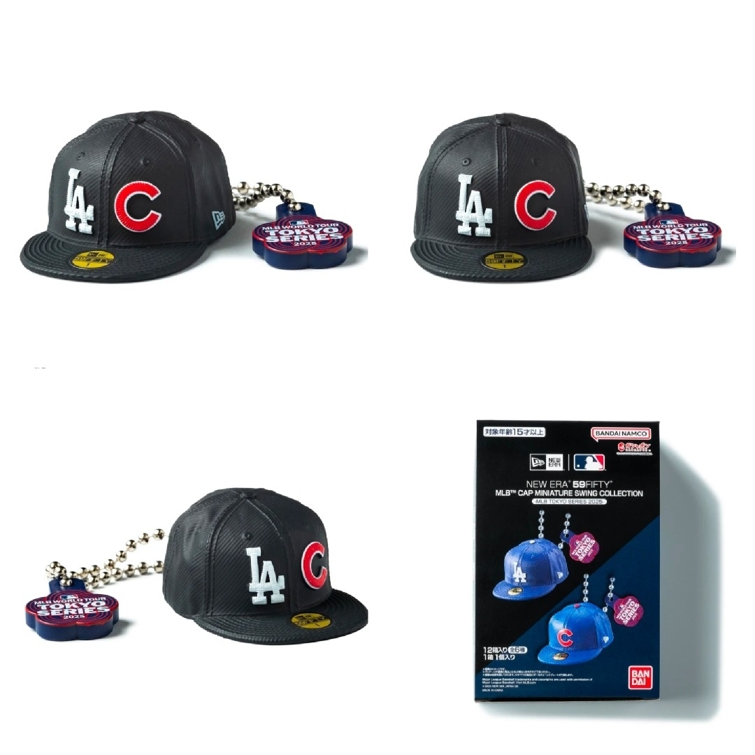 MLB - 未開封☆ニューエラ ガチャ ドジャース カブス 黒 東京 MLB - 未開封☆ニューエラ ガチャ ドジャース カブス 黒 東京