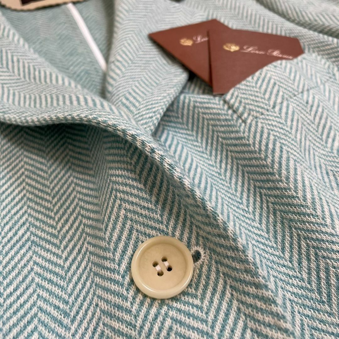 Loro Piana - ロロピアーナ カシミア麻混ジャケット 46 Loro Piana - ロロピアーナ カシミア麻混ジャケット 46
