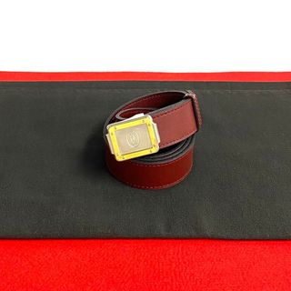 Cartier - 【Cartier】カルティエ ベルト Cバックル ブラウン Cartier - 【Cartier】カルティエ ベルト Cバックル ブラウン