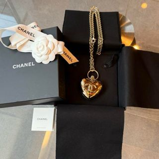 CHANEL - シャネル 良品✨ココマーク ルーペネックレス ゴールド CHANEL - シャネル 良品✨ココマーク ルーペネックレス ゴールド