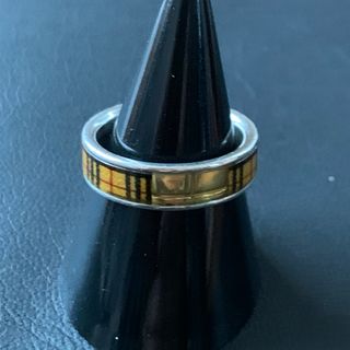 BURBERRY - 【希少】バーバリー 4P ダイヤ トリニティ リング BURBERRY - 【希少】バーバリー 4P ダイヤ トリニティ リング