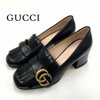 GUCCI - グッチ GUCCI パンプス 靴 シューズ ウール レッド 未 GUCCI - グッチ GUCCI パンプス 靴 シューズ ウール レッド 未