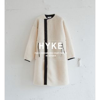 HYKE - 極美品 HYKE G8 ウエップロングジャケット MA-1 HYKE - 極美品 HYKE G8 ウエップロングジャケット MA-1