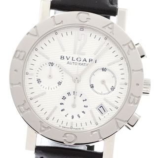 BVLGARI - 【OH済】ブルガリ メンズ 腕時計 AL38TA 自動巻 黒/白 BVLGARI - 【OH済】ブルガリ メンズ 腕時計 AL38TA 自動巻 黒/白