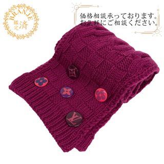 LOUIS VUITTON(マフラー/ショール ・ パープル/紫色系)の LOUIS VUITTON(マフラー/ショール ・ パープル/紫色系)の