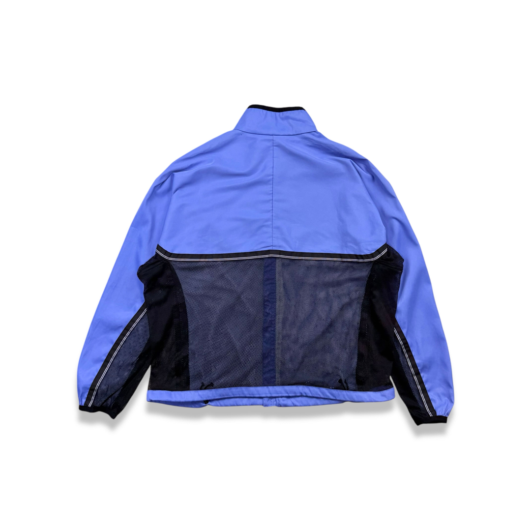 NIKE - 90s NIKE アガシ ナイロンジャケット メッシュ 切り替え NIKE - 90s NIKE アガシ ナイロンジャケット メッシュ 切り替え