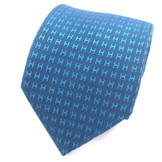 HERMES - □新品□未使用□ HERMES エルメス ダブルH シルク100 HERMES - □新品□未使用□ HERMES エルメス ダブルH シルク100