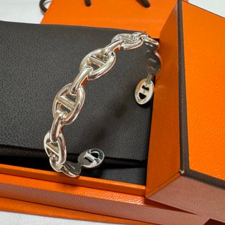 HERMES - エルメス HERMES シェーヌダンクル バングル カフ HERMES - エルメス HERMES シェーヌダンクル バングル カフ