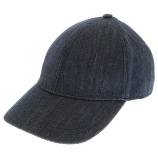 PRADA - PRADA プラダ Triangle Logo Denim Cap 1HC274 AJ6 PRADA - PRADA プラダ Triangle Logo Denim Cap 1HC274 AJ6