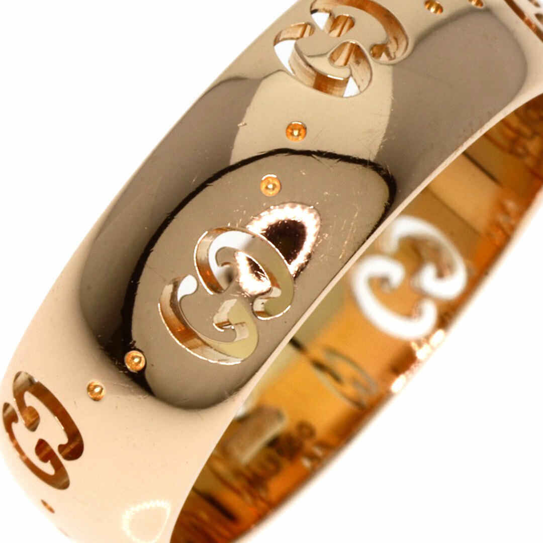 GUCCI - GUCCI アイコン リング・指輪 K18PG レディースの通販 GUCCI - GUCCI アイコン リング・指輪 K18PG レディースの通販