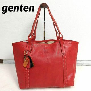 genten - 超美品 ゲンテン ミネルヴァ トートバッグ 完売 トマト genten - 超美品 ゲンテン ミネルヴァ トートバッグ 完売 トマト