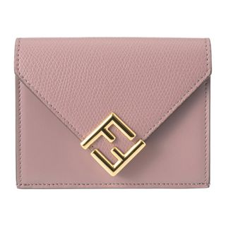 FENDI - FENDI ヴィンテージ クロコダイル 三つ折り 長財布 小銭 FENDI - FENDI ヴィンテージ クロコダイル 三つ折り 長財布 小銭