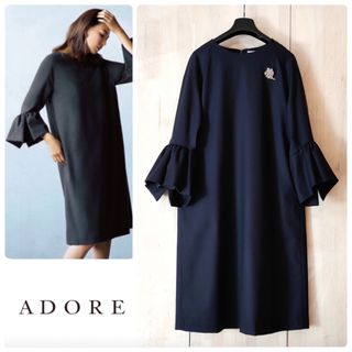 ADORE - ◇幻◇ 希少美品 定価4.3万円 ADORE ワンピース 卒業式 ADORE - ◇幻◇ 希少美品 定価4.3万円 ADORE ワンピース 卒業式