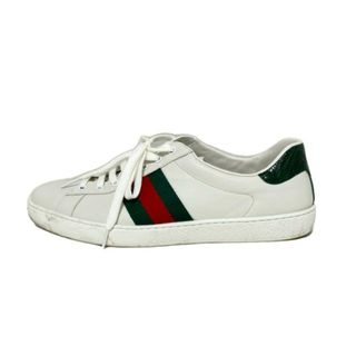 GUCCI - GUCCI(グッチ) スニーカー 11 メンズ エース 386750 白 GUCCI - GUCCI(グッチ) スニーカー 11 メンズ エース 386750 白