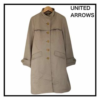 UNITED ARROWS - 未使用 UNITED ARROWS ノーカラーコートの通販 UNITED ARROWS - 未使用 UNITED ARROWS ノーカラーコートの通販