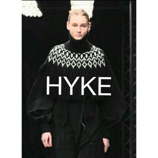 HYKE - 本日限定 hyke タートルネック ニット セーターの通販 HYKE - 本日限定 hyke タートルネック ニット セーターの通販