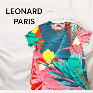 LEONARD - ほぼ新品【レオナール】華やかトップスの通販 by LEONARD - ほぼ新品【レオナール】華やかトップスの通販 by