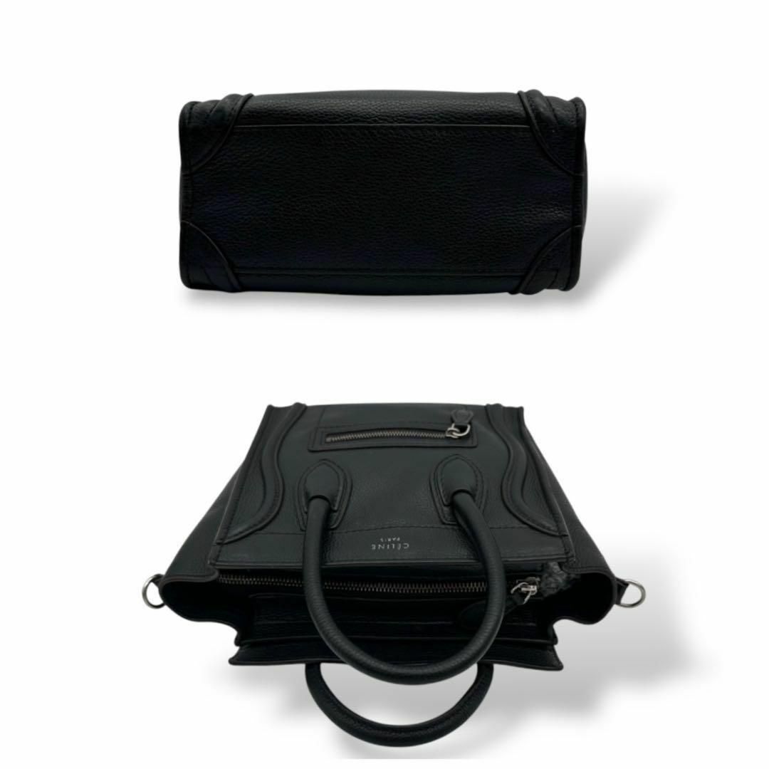 CELINE - 未使用に近い セリーヌ ハンドバッグ ラゲージ ナノ CELINE - 未使用に近い セリーヌ ハンドバッグ ラゲージ ナノ