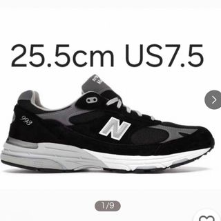 New Balance - 未使用品 2025年モデル new balance u992bk 25.5 New Balance - 未使用品 2025年モデル new balance u992bk 25.5