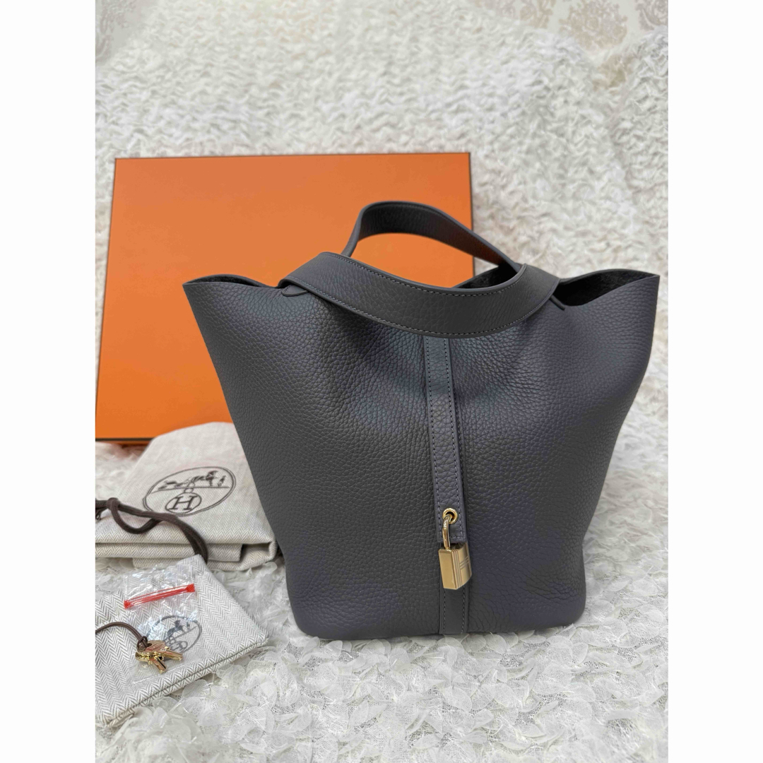 HERMES - エルメス ピコタンロックMM アルドワーズ シャンパン HERMES - エルメス ピコタンロックMM アルドワーズ シャンパン