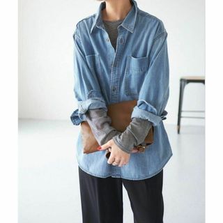 Spick & Span(シャツ/ブラウス(長袖/七分) ・ ブルー・ネイビー Spick & Span(シャツ/ブラウス(長袖/七分) ・ ブルー・ネイビー