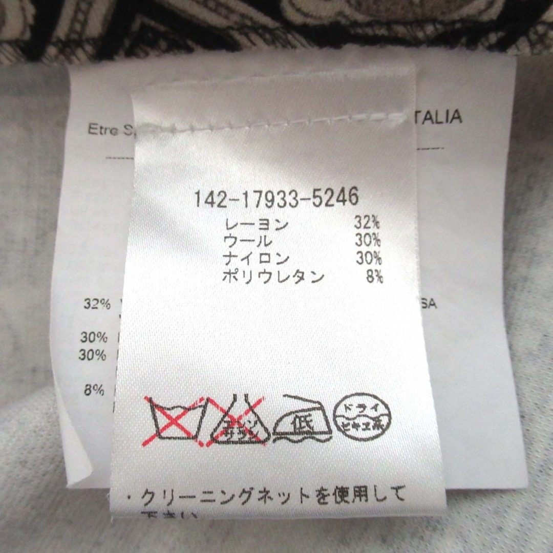 ETRO - 良品 ETRO エトロ ペイズリー柄 総柄 七分袖 プル ETRO - 良品 ETRO エトロ ペイズリー柄 総柄 七分袖 プル