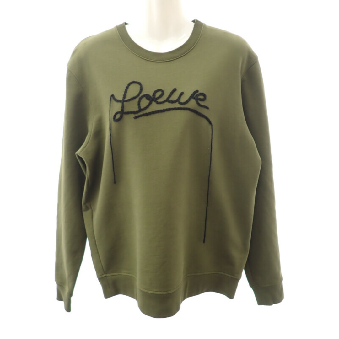 LOEWE - 【中古】ロエベ LOEWE ロゴ スウェットシャツ 長袖 LOEWE - 【中古】ロエベ LOEWE ロゴ スウェットシャツ 長袖