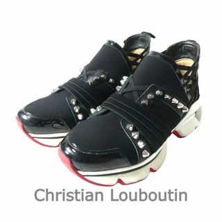 Christian Louboutin - 美品 クリスチャンルブタン シャーキー Christian Louboutin - 美品 クリスチャンルブタン シャーキー