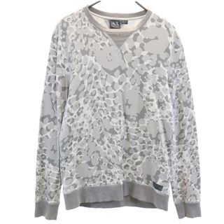 ARMANI EXCHANGE - 新品 AX トレーナー L ネイビー アルマーニ ARMANI EXCHANGE - 新品 AX トレーナー L ネイビー アルマーニ