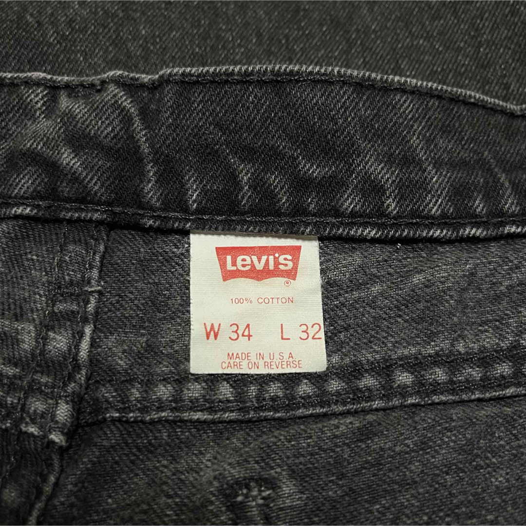 Levi's - 90s USA製 リーバイス 550 サルファブラック オレタブ Levi's - 90s USA製 リーバイス 550 サルファブラック オレタブ