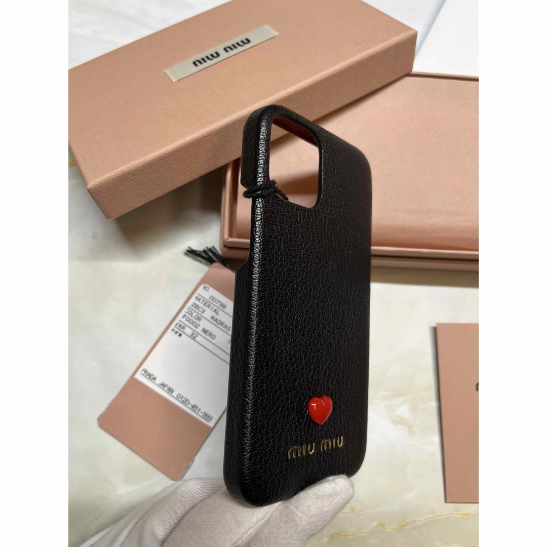 MIU MIU - 【新品未使用】miumiu iPhone12 mini ケース MIU MIU - 【新品未使用】miumiu iPhone12 mini ケース
