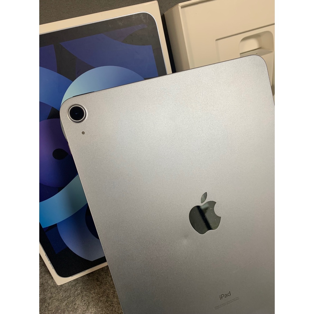 iPad - 美品 海外版 iPad Air 第4世代 64GB Wi-Fi版 スカイ iPad - 美品 海外版 iPad Air 第4世代 64GB Wi-Fi版 スカイ