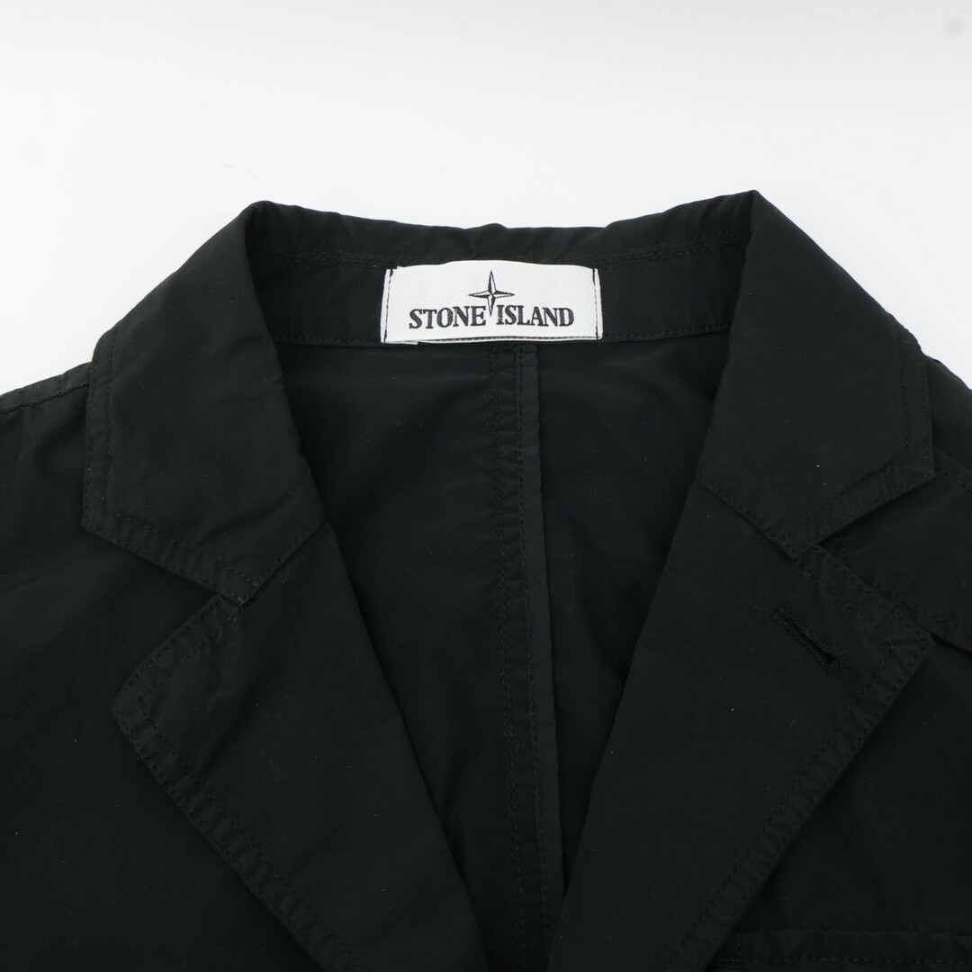 STONE ISLAND - ストーンアイランド 6615A0351 ブラック AVID TELA STONE ISLAND - ストーンアイランド 6615A0351 ブラック AVID TELA