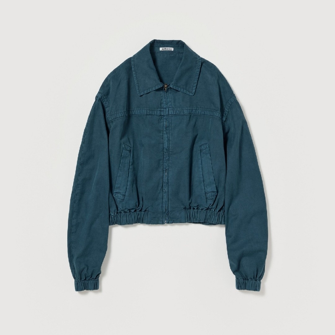 AURALEE - AURALEE PRODUCT DYED ZIP BLOUSONの通販 by phone's AURALEE - AURALEE PRODUCT DYED ZIP BLOUSONの通販 by phone's