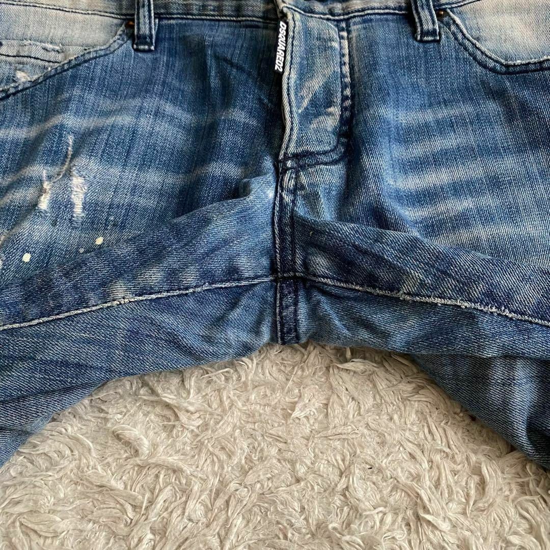 DSQUARED2 - DSQUARED2 Clement jean ダメージ加工 イタリア製 DSQUARED2 - DSQUARED2 Clement jean ダメージ加工 イタリア製