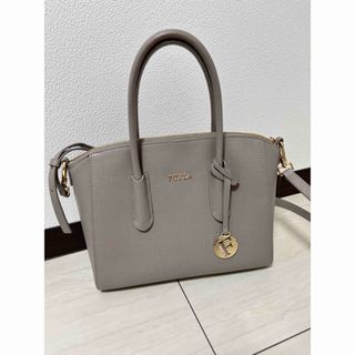 FURLA - FURLA 巾着 レザー デニム ハンドバッグ 8813の通販 by FURLA - FURLA 巾着 レザー デニム ハンドバッグ 8813の通販 by