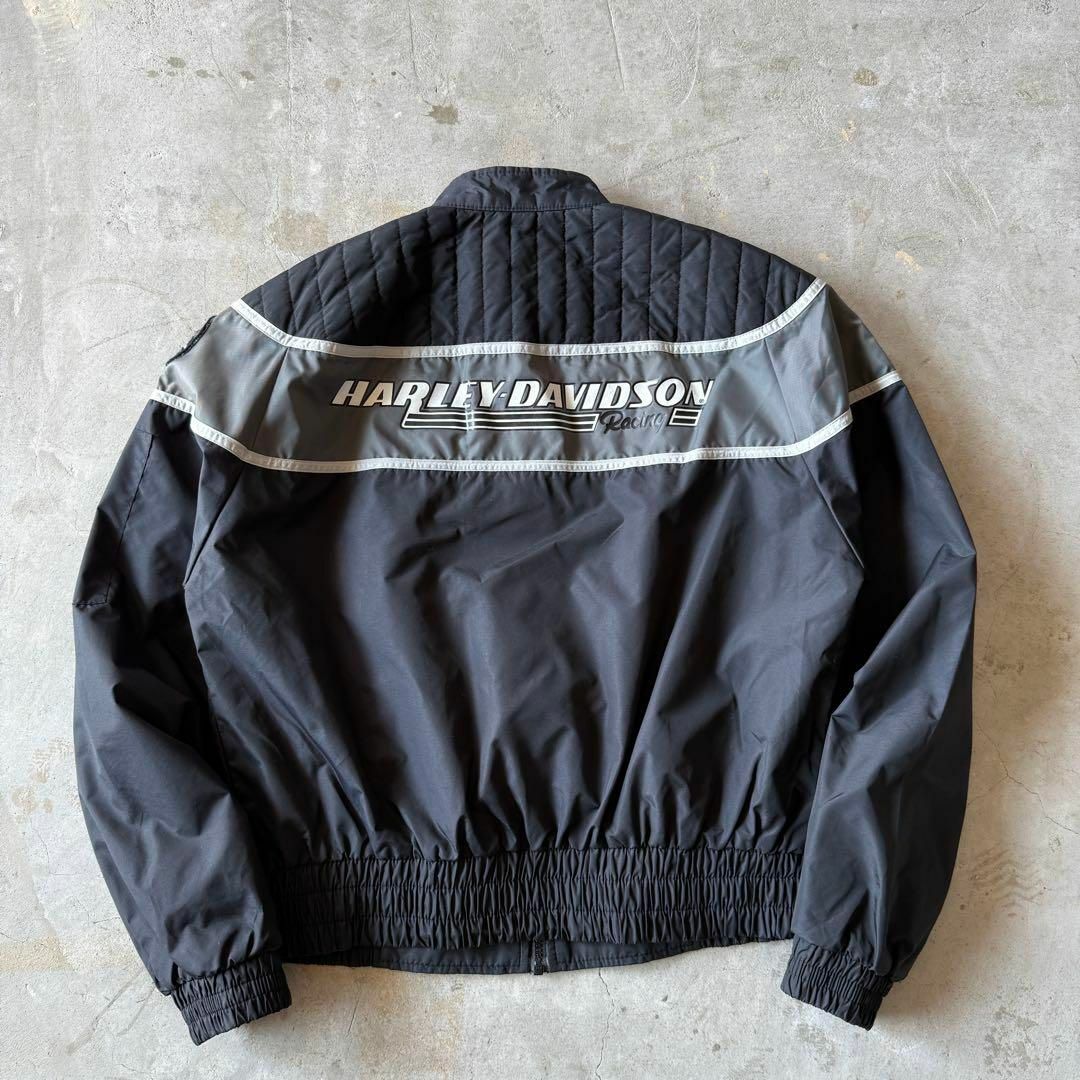 Harley Davidson - 【usa製、短丈ジャケット】ハーレー Harley Davidson - 【usa製、短丈ジャケット】ハーレー