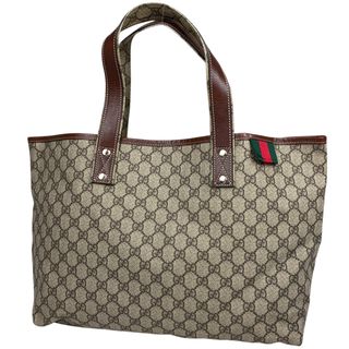 GUCCI - 2502-26|グッチ GGキャンバス ハンドバッグ レッドの GUCCI - 2502-26|グッチ GGキャンバス ハンドバッグ レッドの