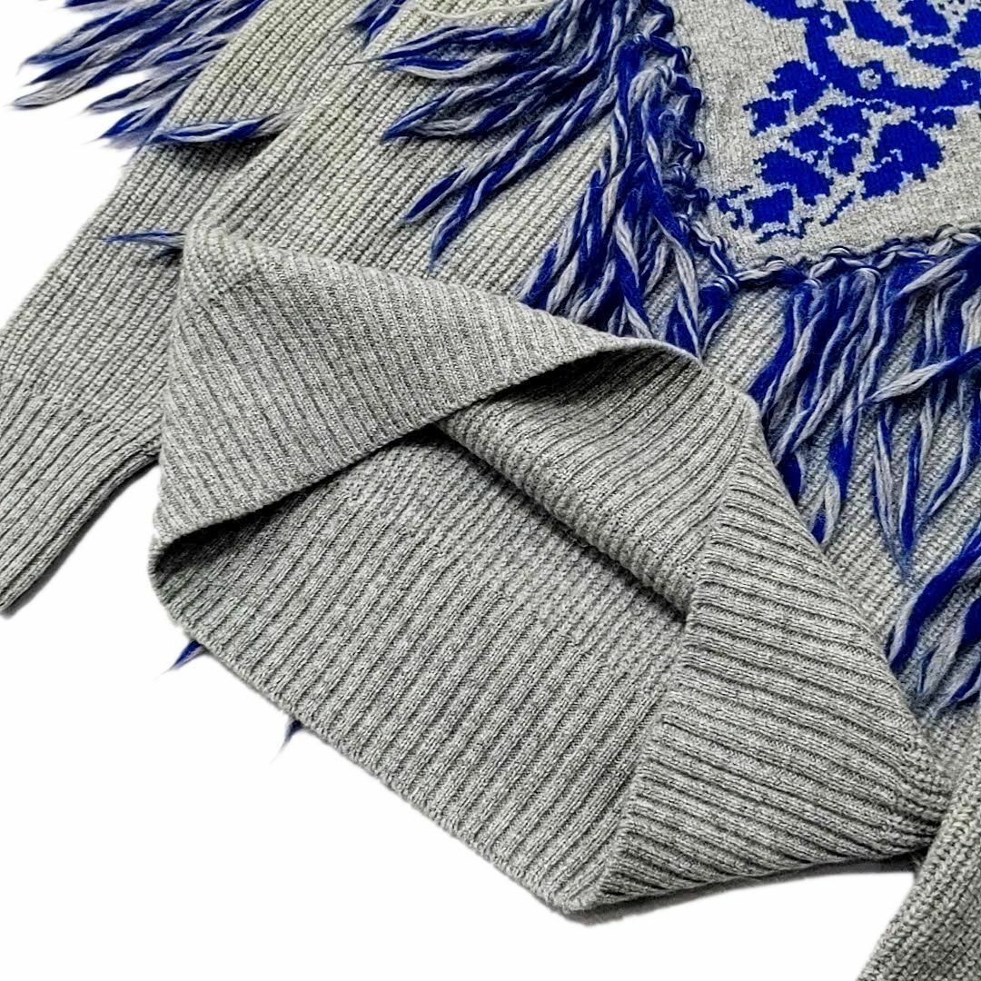 sacai - 美品 サカイ sacai セーター フリンジ ニット 10 sacai - 美品 サカイ sacai セーター フリンジ ニット 10